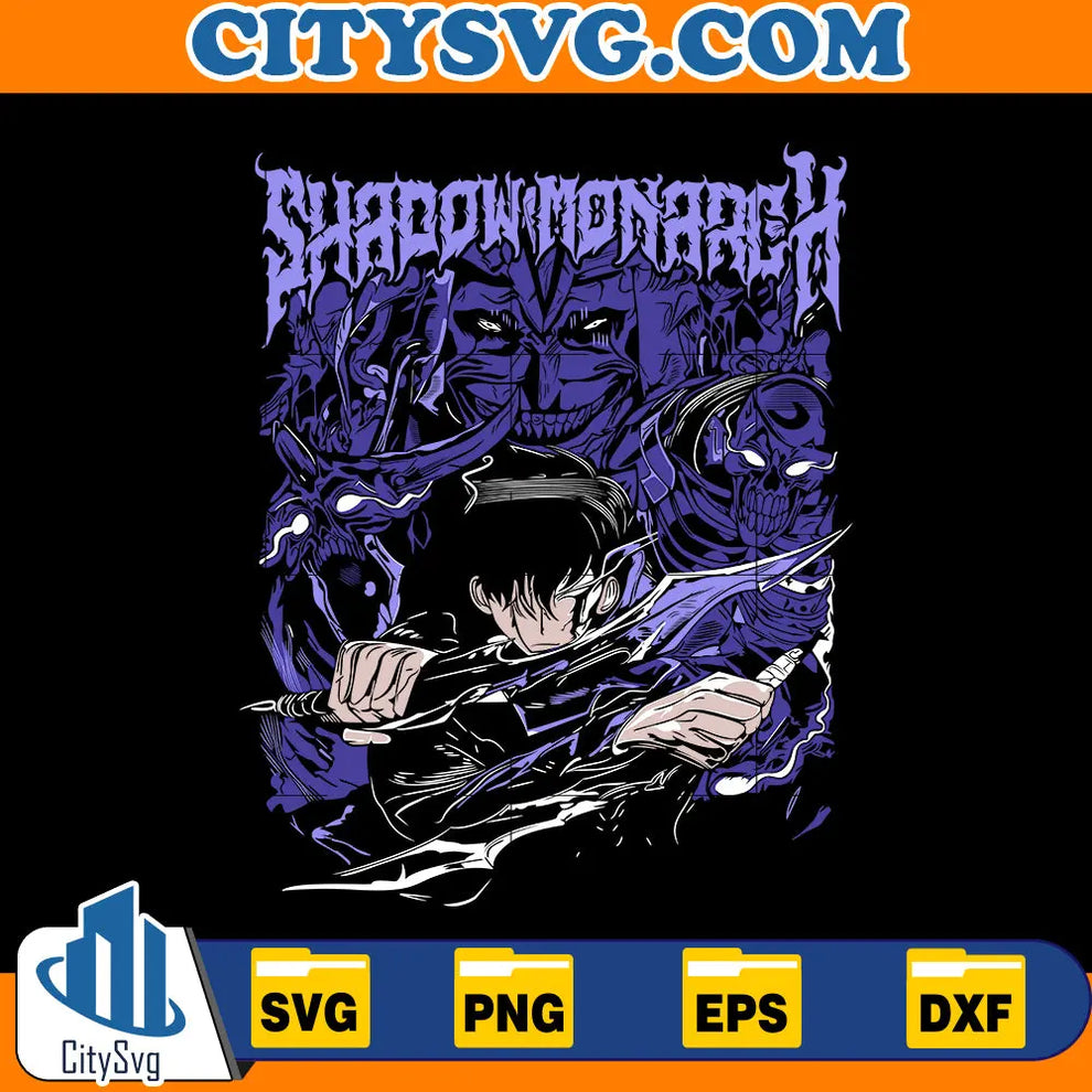 Sung Jin-woo Svg, Solo leveling svg, anime svg, Digital Download 1 ...