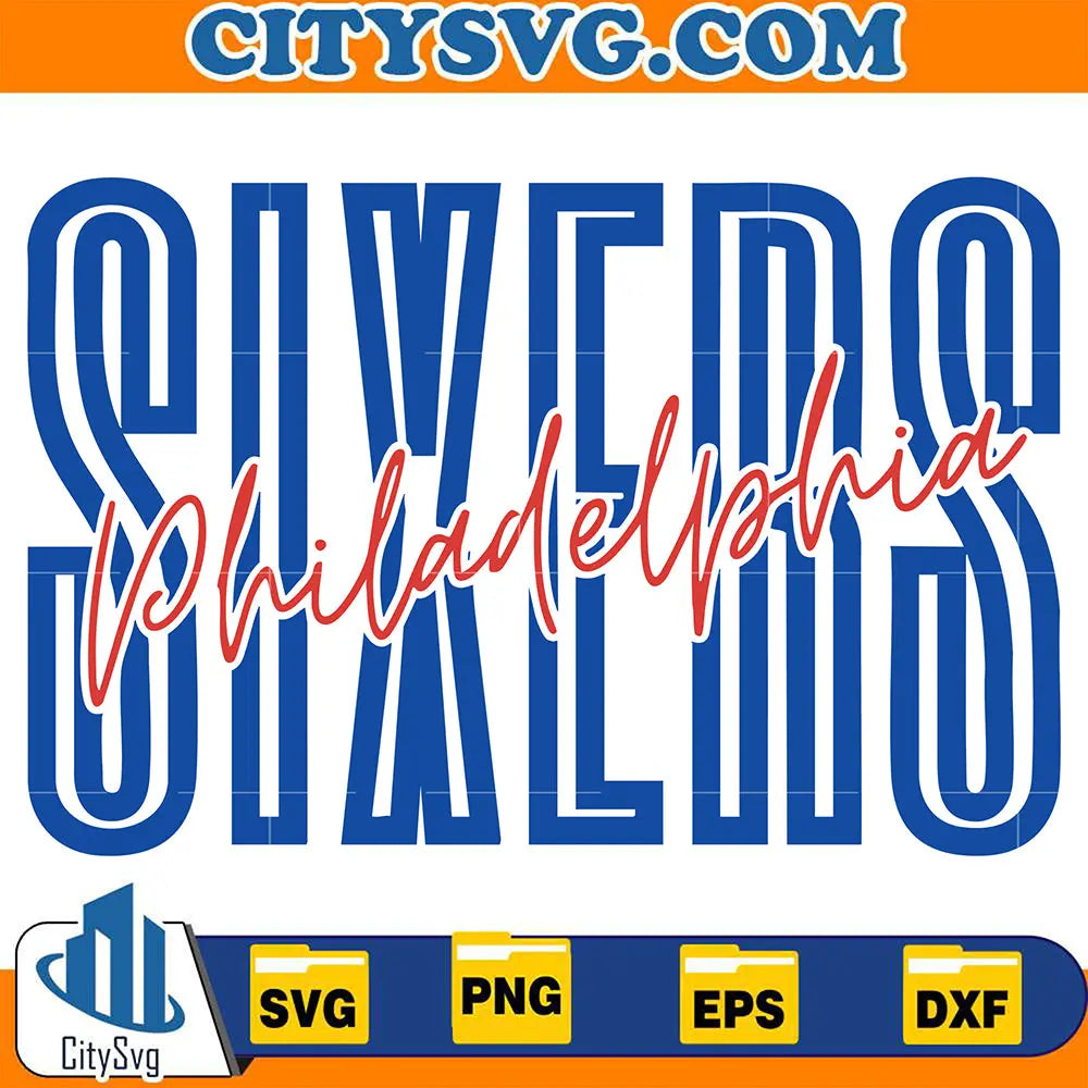 Sixers Philadelphia Svg – CITYSVG