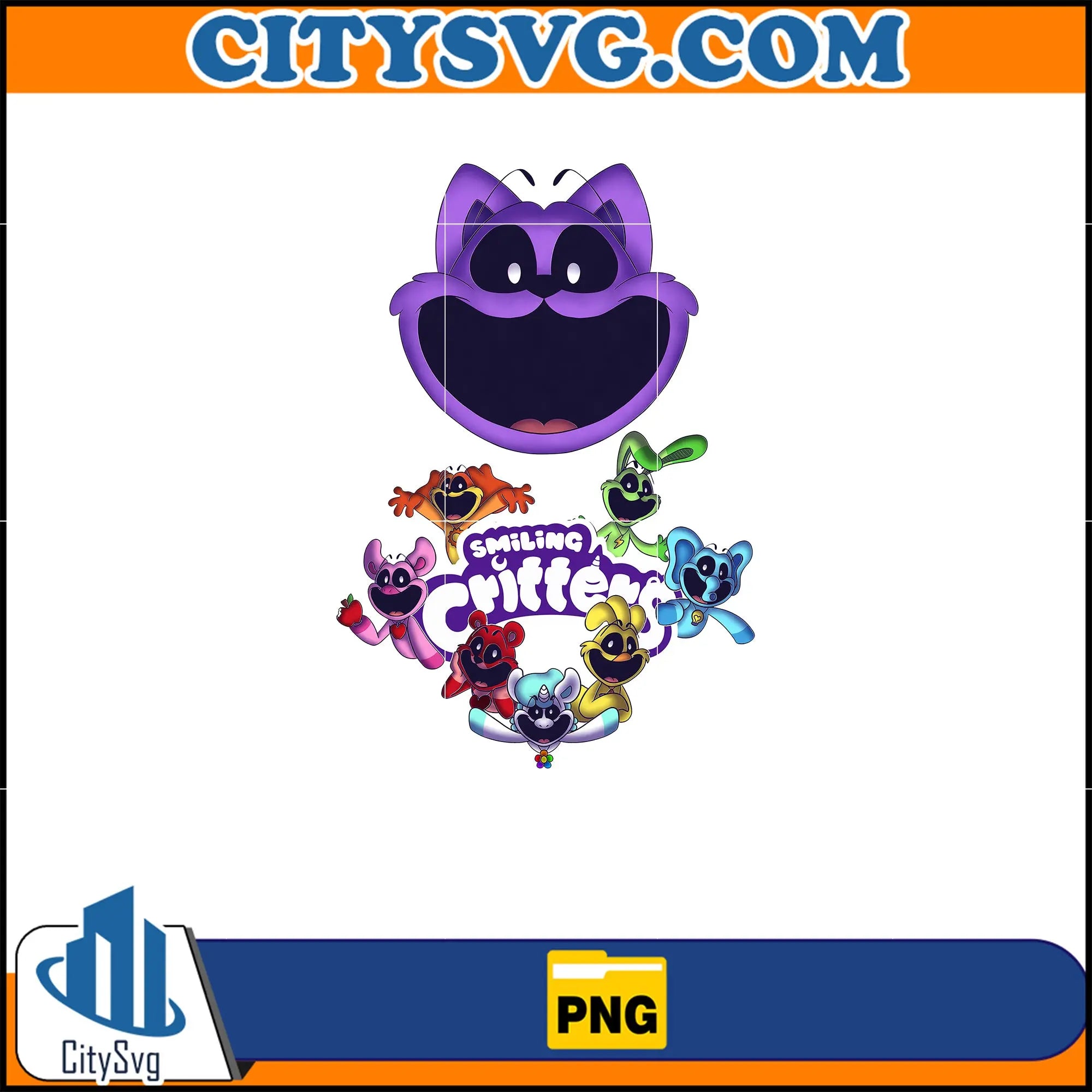 Smiling Critters Png, Poppy Playtime Friends Png, Smiling Critters Cat ...