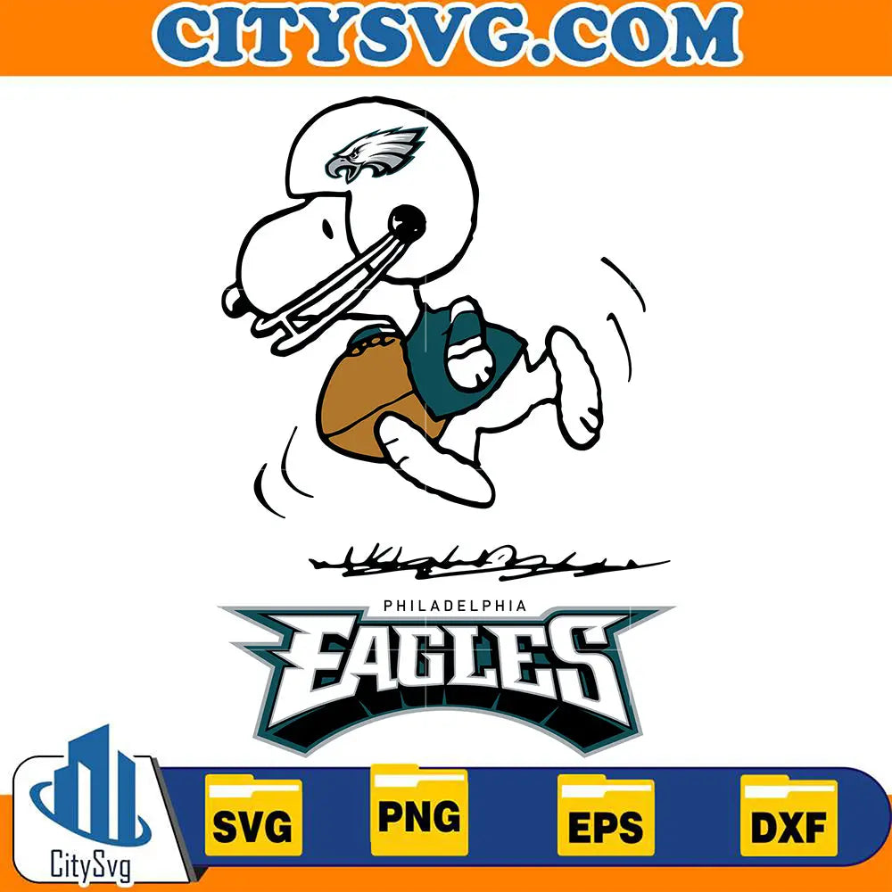Snoopy Philadelphia Eagles Svg – CITYSVG