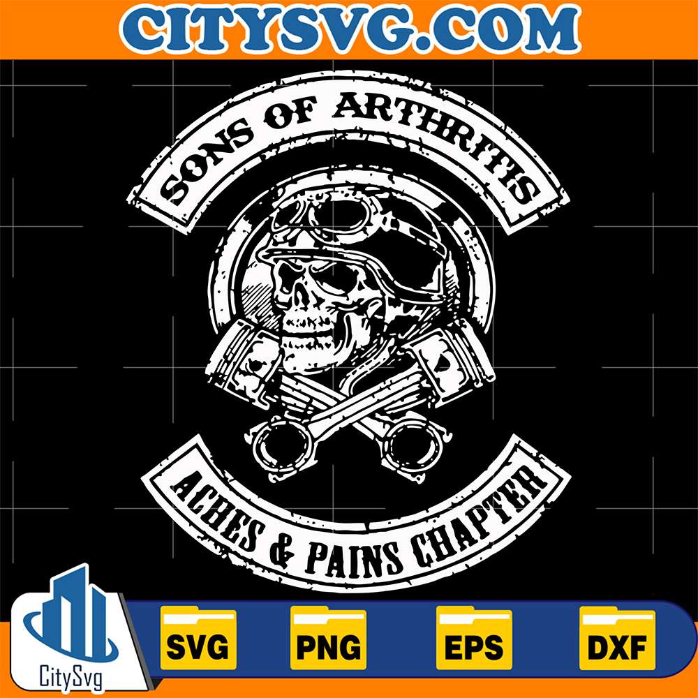 Sons Of Arthritis Aches And Pains Chapter Svg – CITYSVG