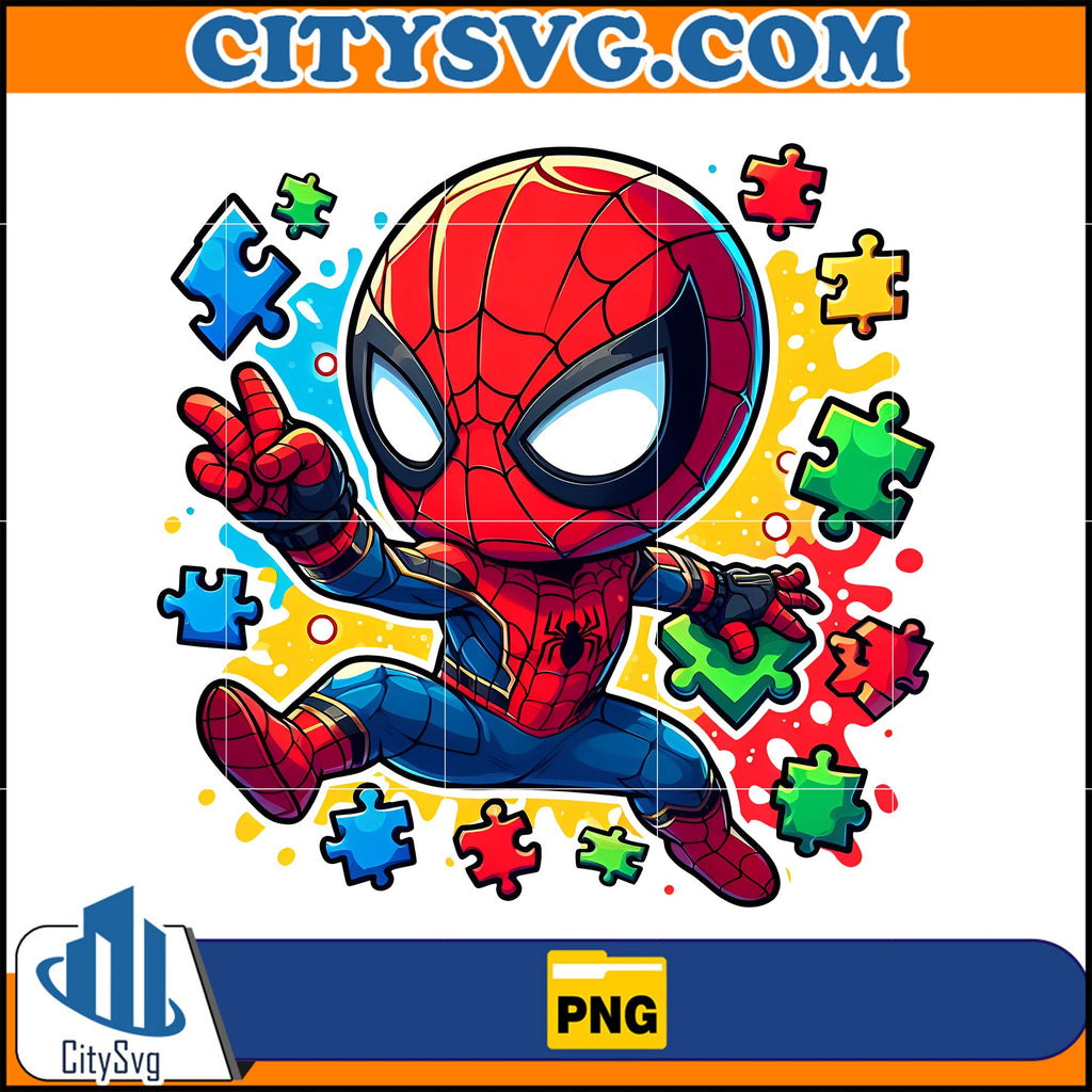 Spider Man Autism Png, Autism Awareness Png, Awareness Png, Be Kind Pn ...