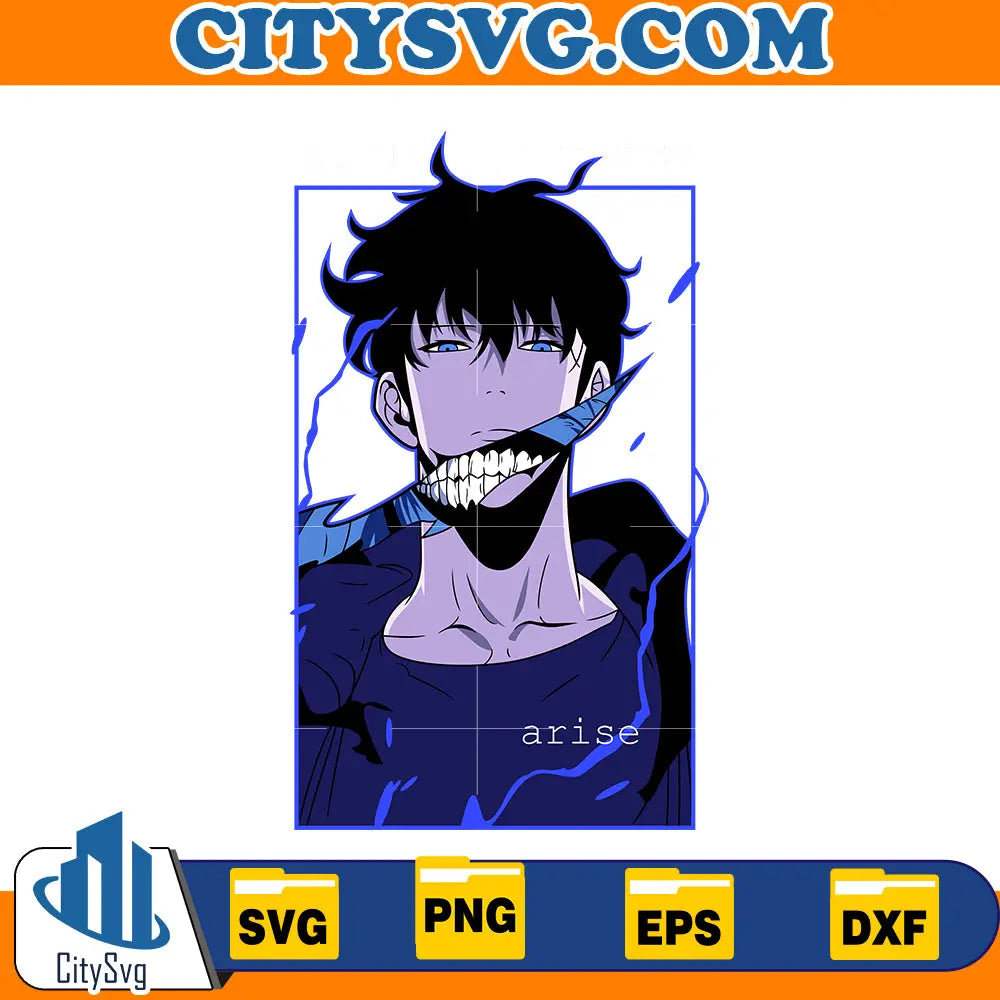 Sung Jin-woo Svg, Solo leveling svg, anime svg, Digital Download 13 ...