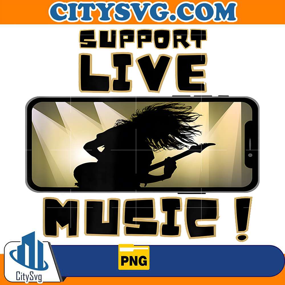 Support Live Music Png – CITYSVG