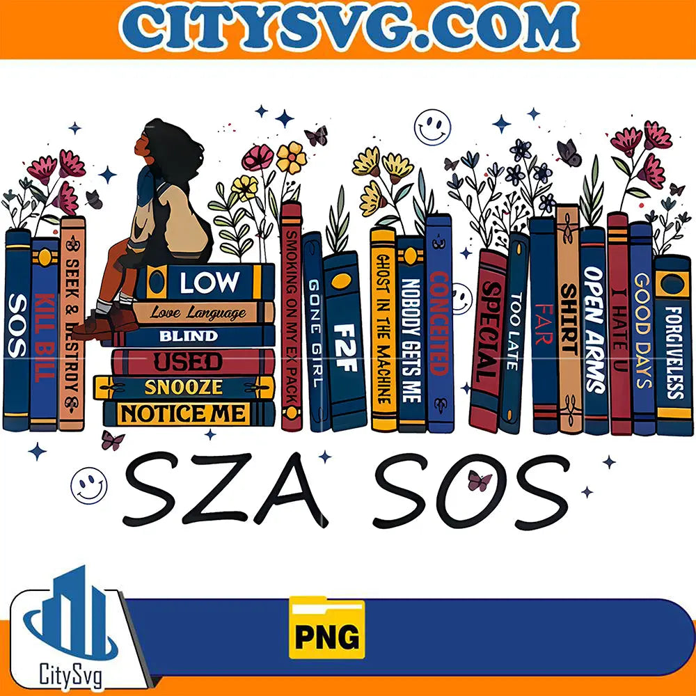 Sza Sos Book Png – CITYSVG