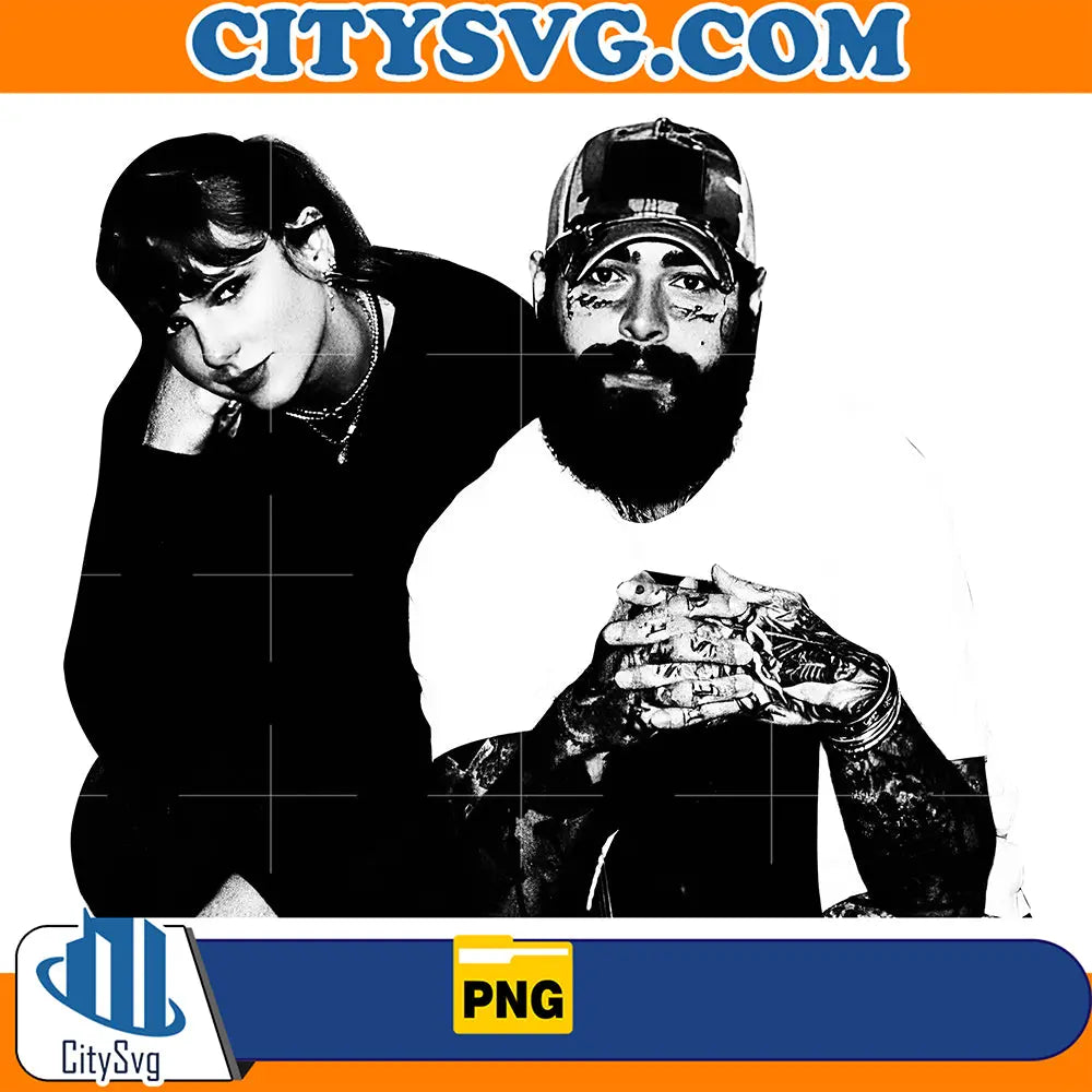 Taylor Swift And Post Malone Png – CITYSVG
