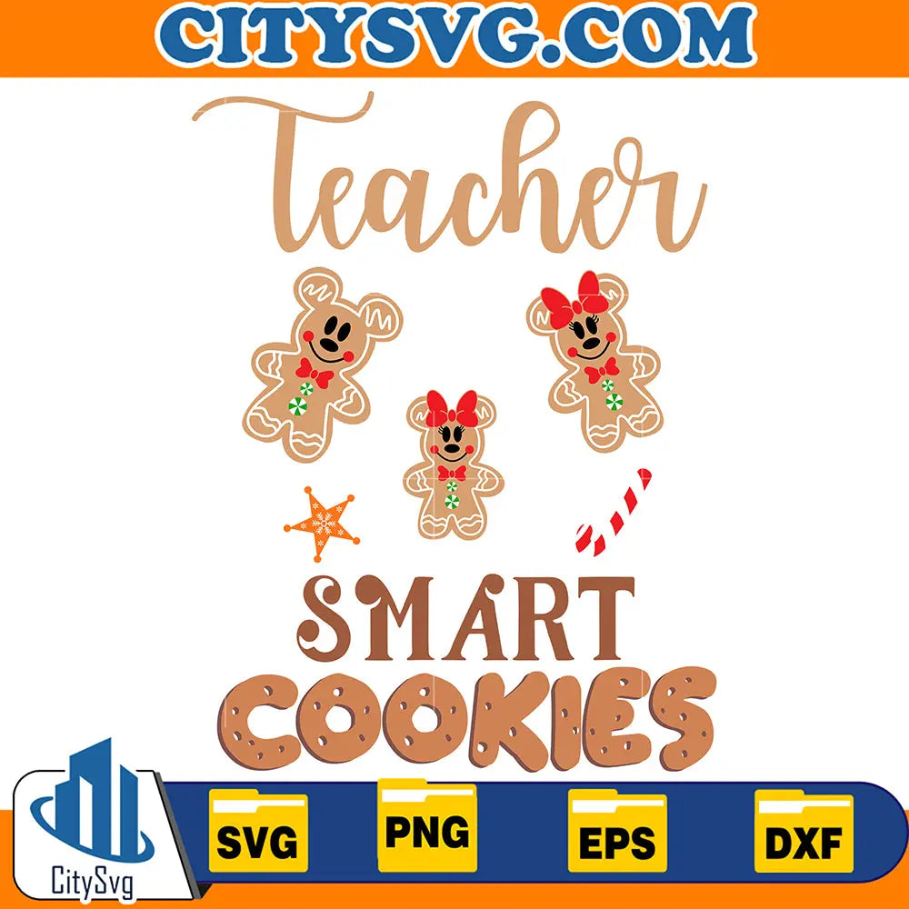 Teacher Of Smart Cookies Svg – CITYSVG