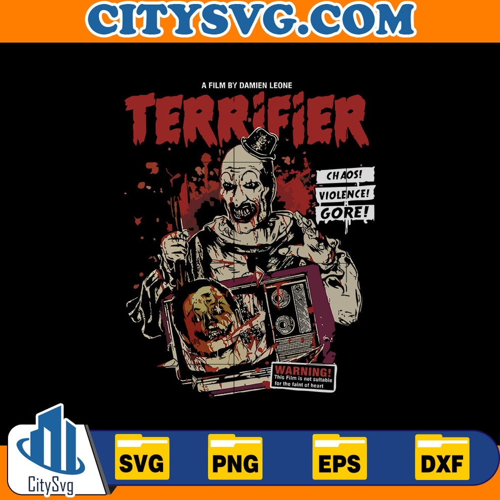 Hell On Terrifiers Horror Movie Svg – CITYSVG