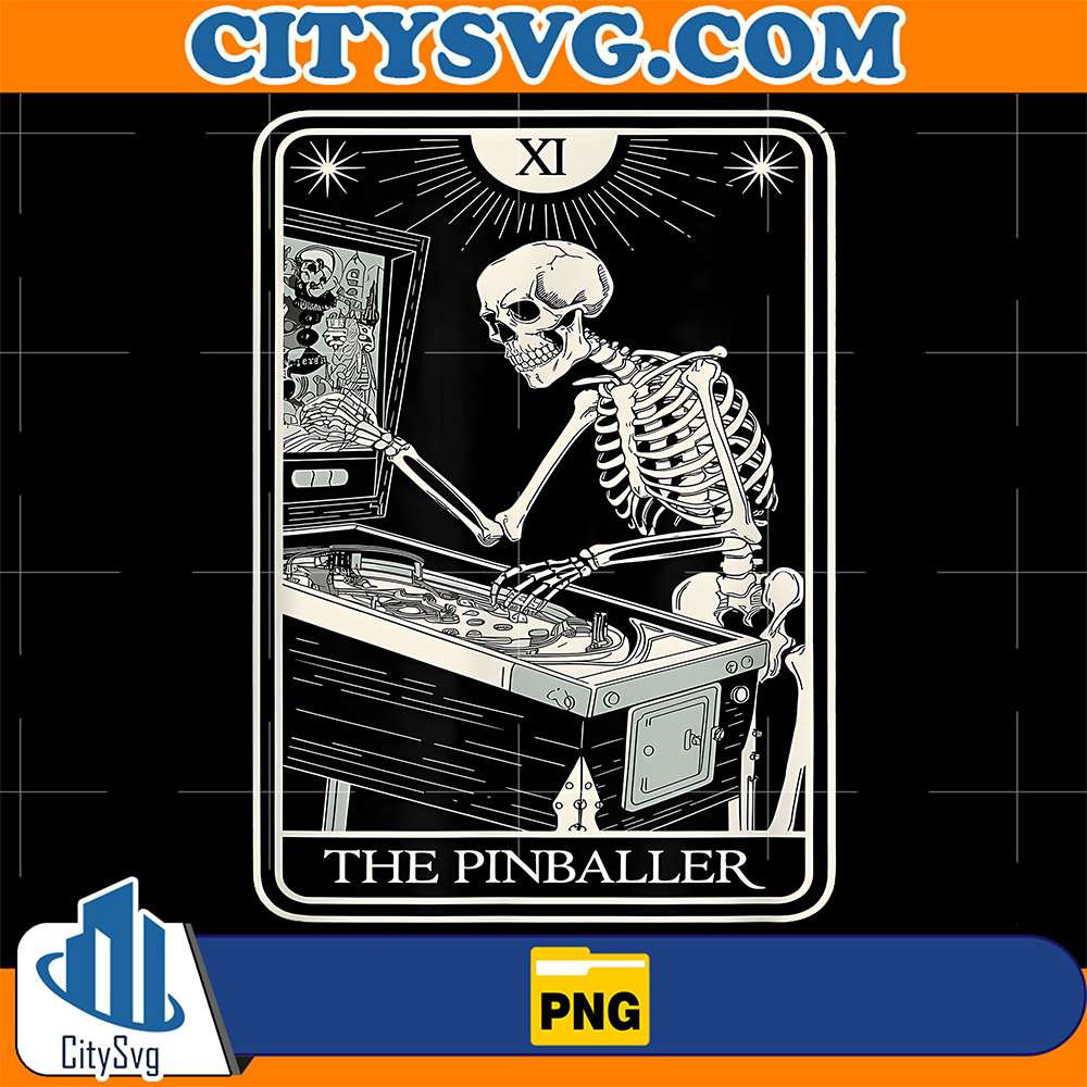 The Pinballer Tarot Card Skeleton Png – CITYSVG