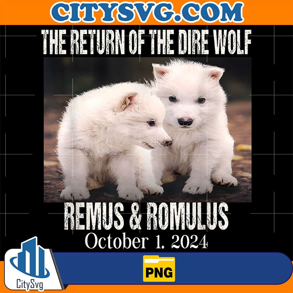 The Return Of The Dire Wolf, Remos And Romulus October 1 2024 Png – CITYSVG