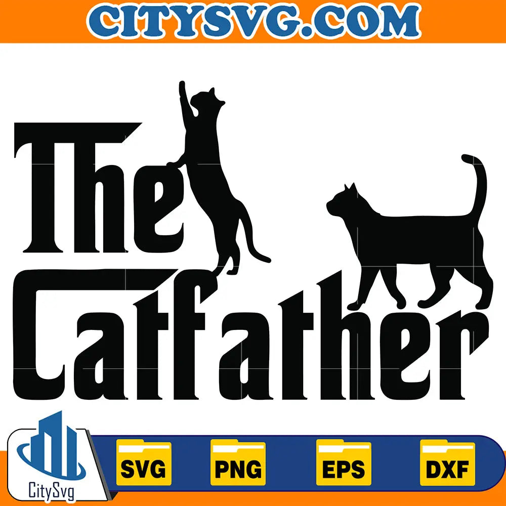 The CatFather Svg – CITYSVG