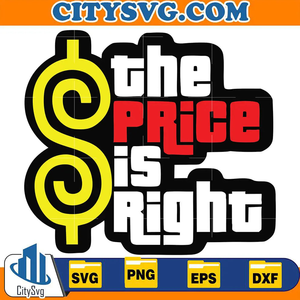 The Price Is Right Svg – CITYSVG
