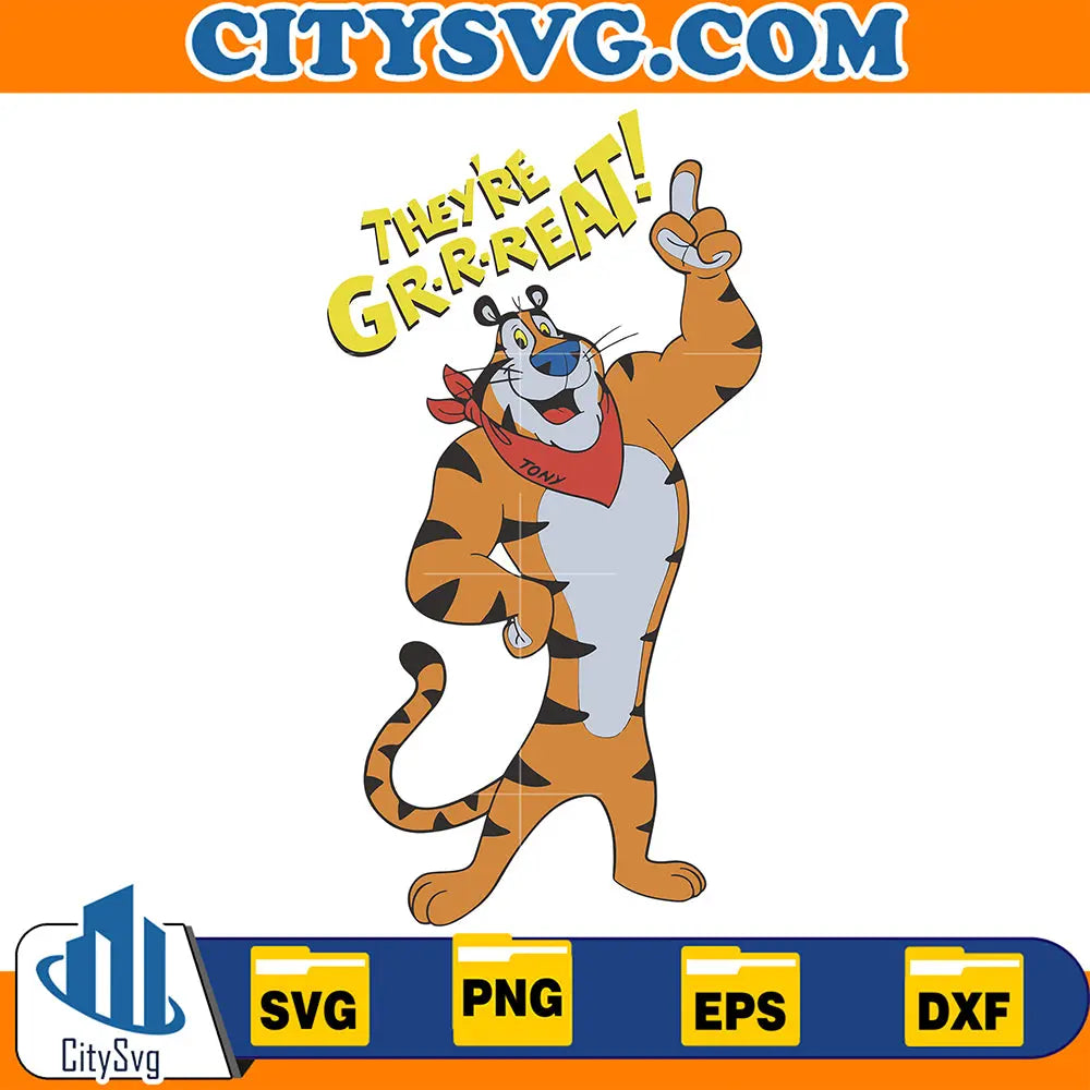 They're Grrreat Svg – CITYSVG