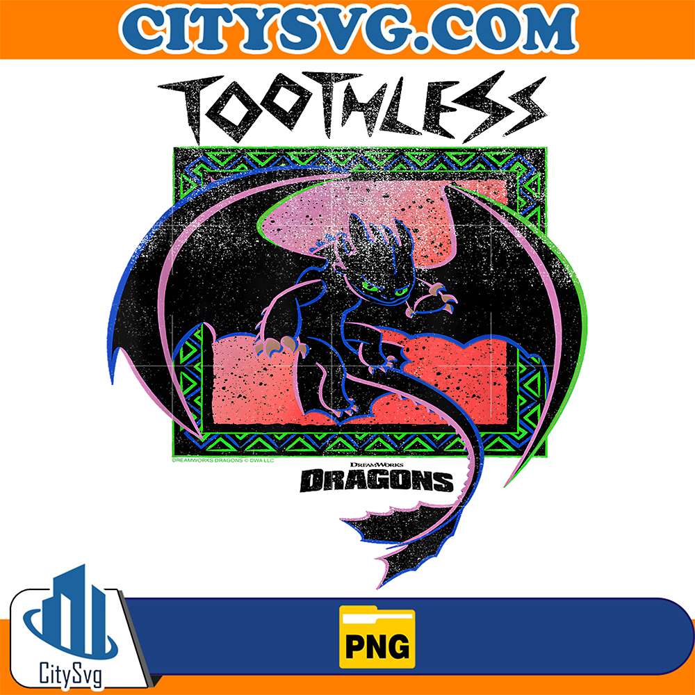 Toothless Neon Png – CITYSVG