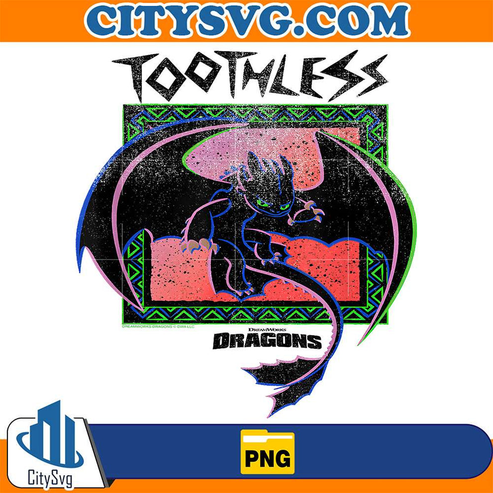 Toothless Neon Png – CITYSVG