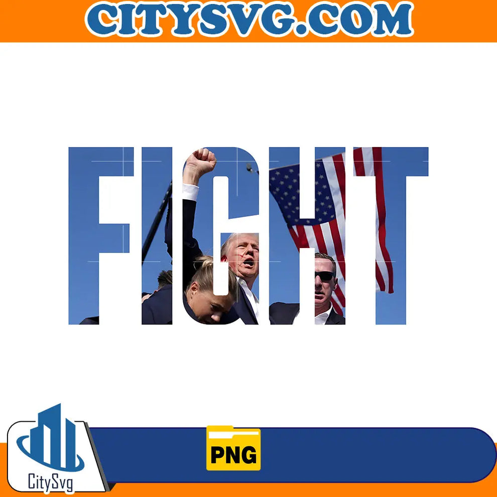 Trump Fist Pump FIGHT Png – CITYSVG