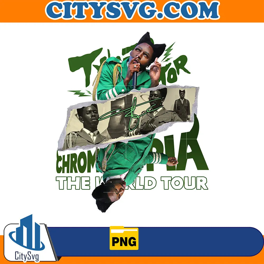 Tyler The Creator Chromakopia The World Tour Png – CITYSVG