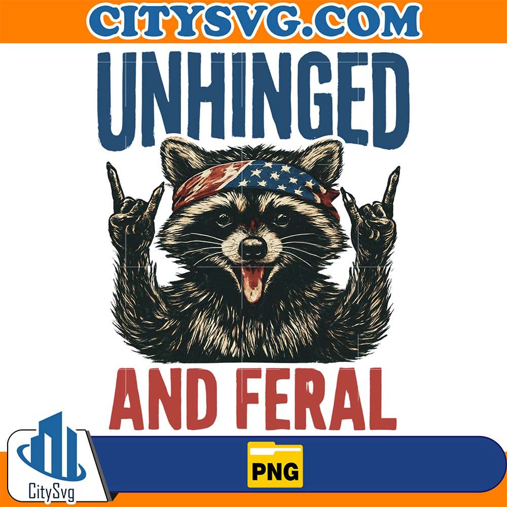 Unhinged And Feral Raccoon Png – CITYSVG