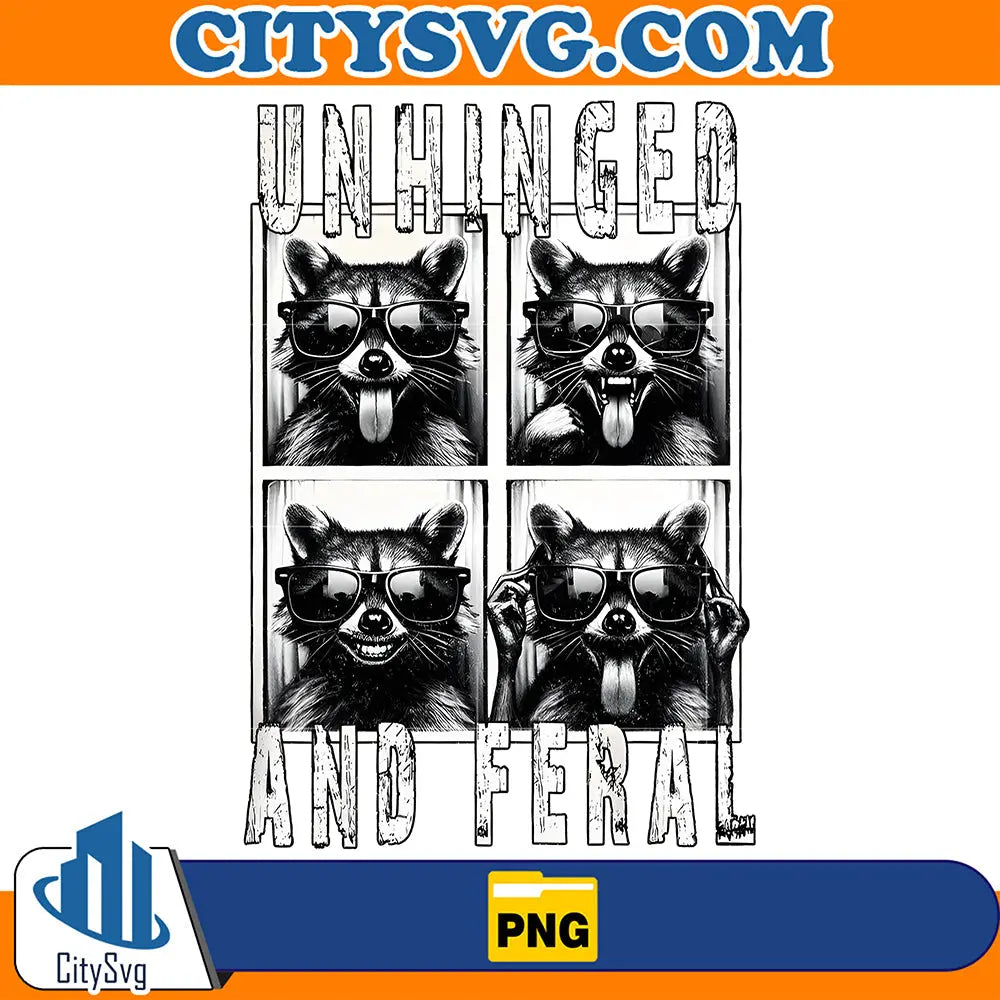 Unhinged And Feral Raccoon Png – CITYSVG