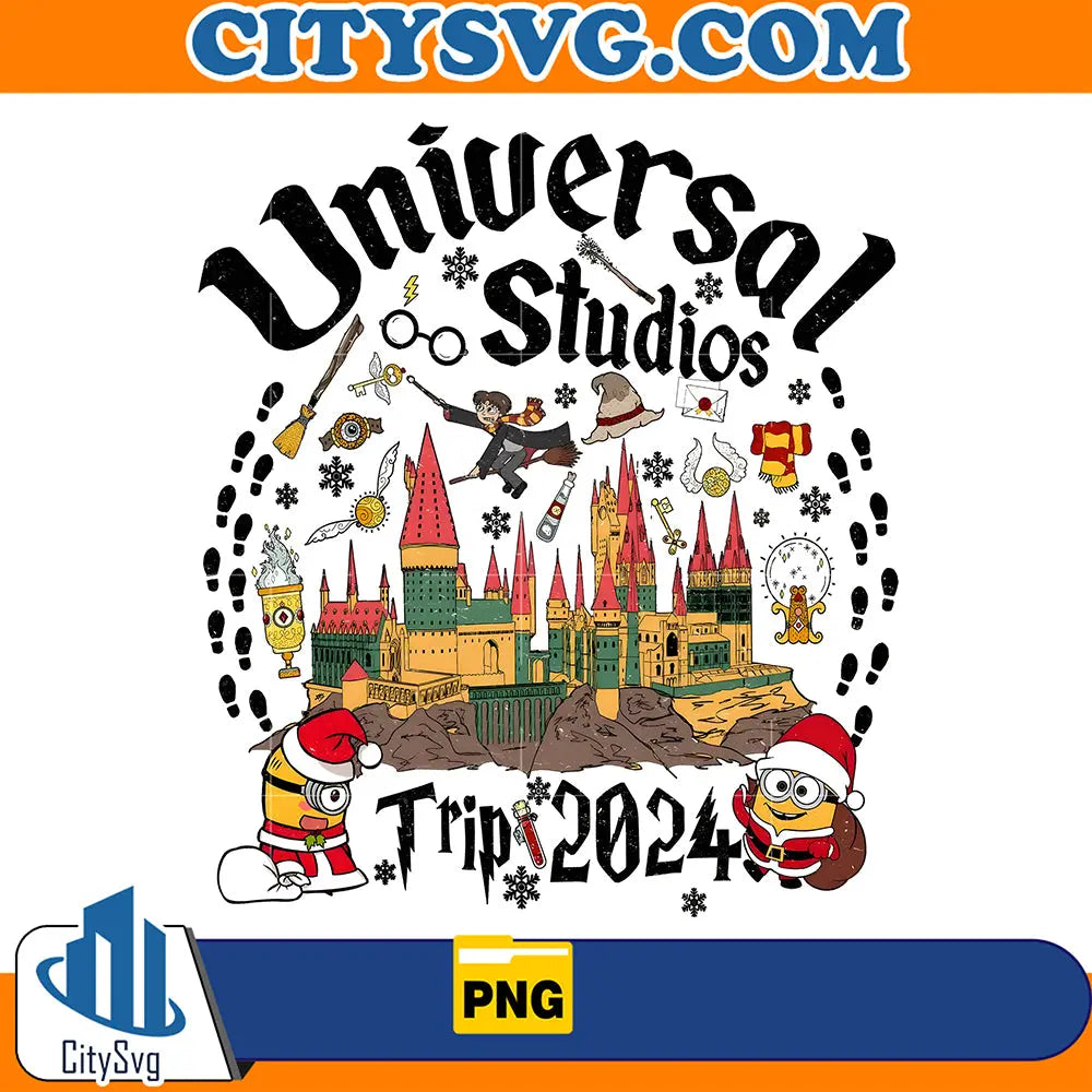Universal Studios Trip 2024 Christmas Png – CITYSVG