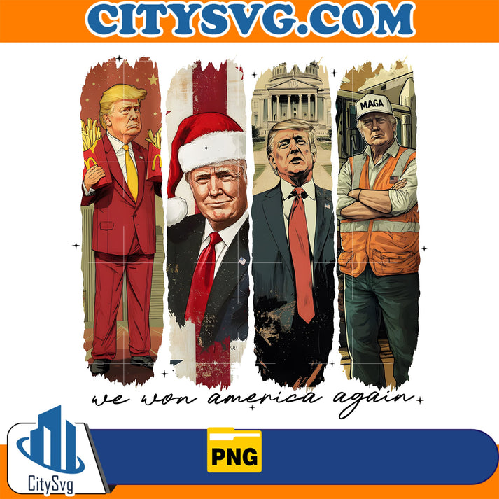 We won america again 2024 Png – CITYSVG