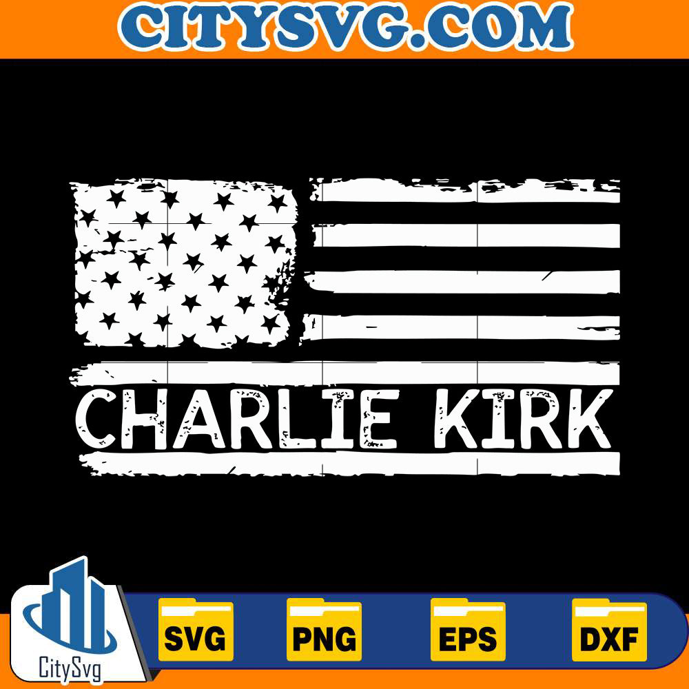 Charlie Kirk Memorialc Svg – CITYSVG