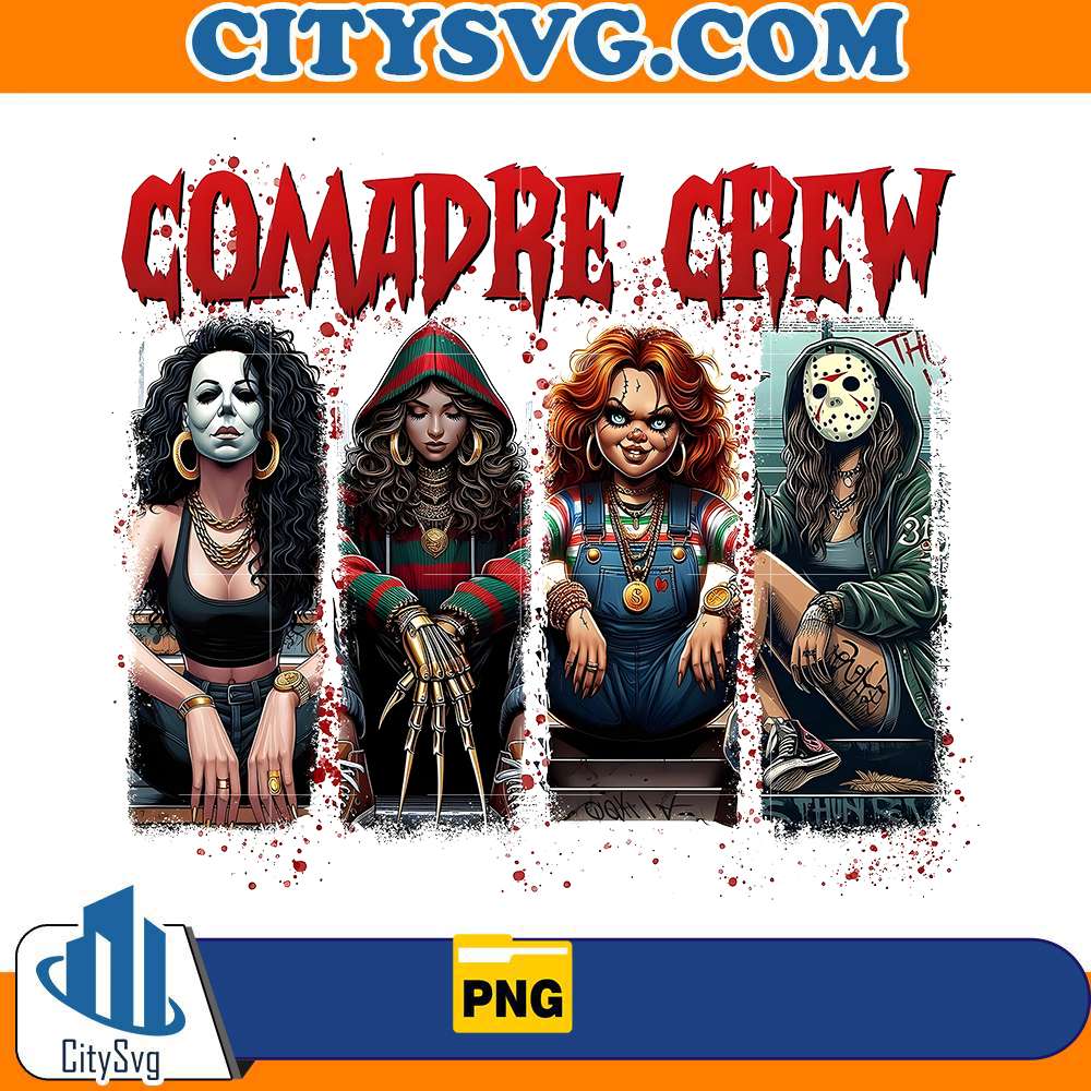 Comadre Crew Horror Movie Png, Girls Movie Killer Png, Halloween Horro ...