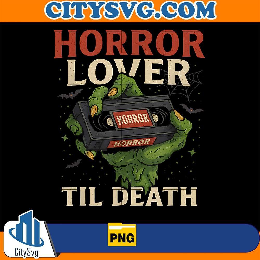 Horror Lover Til Death VHS Zombie Hand Png – CITYSVG