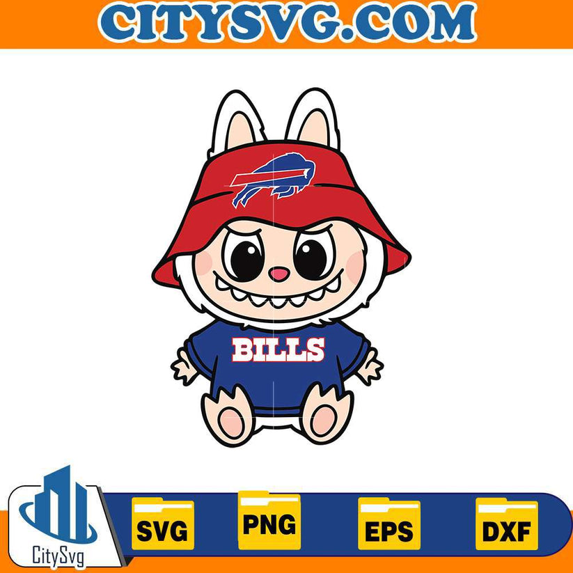 Labubu Buffalo Bills Svg – CITYSVG