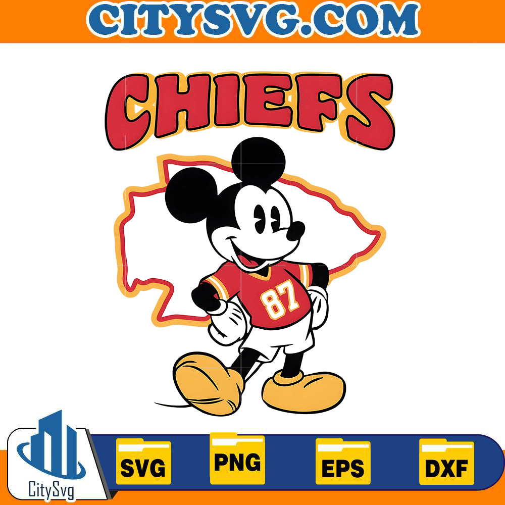 Mickey Mouse Chief Svg – CITYSVG
