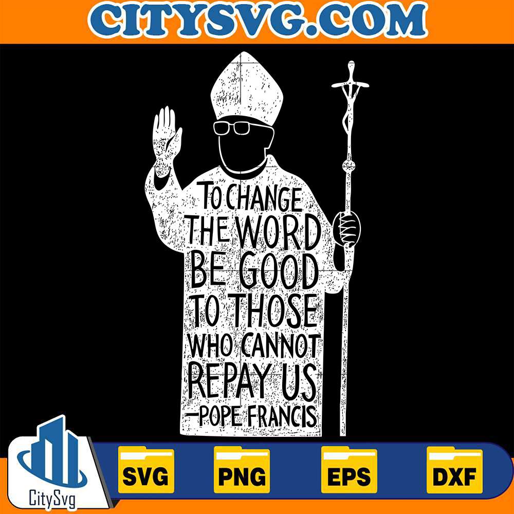Pope Francis Svg – CITYSVG