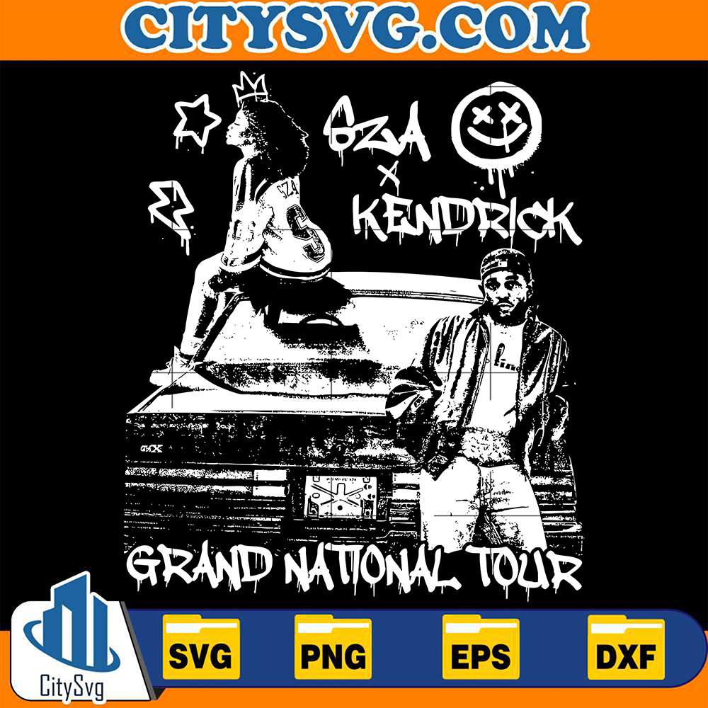 Sza Kendrick Lamar Street Style Grand Tour Svg – CITYSVG