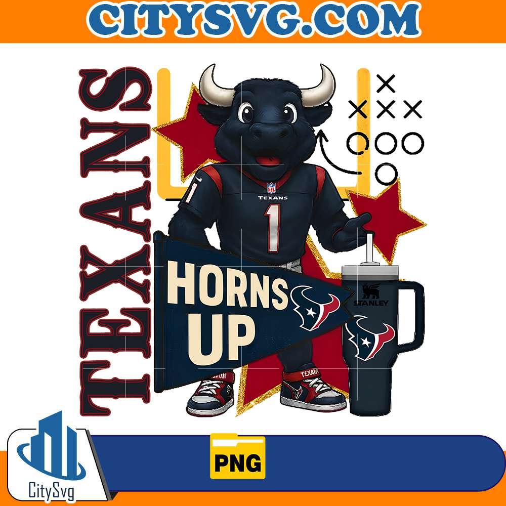 Texans Horns Up Png – CITYSVG