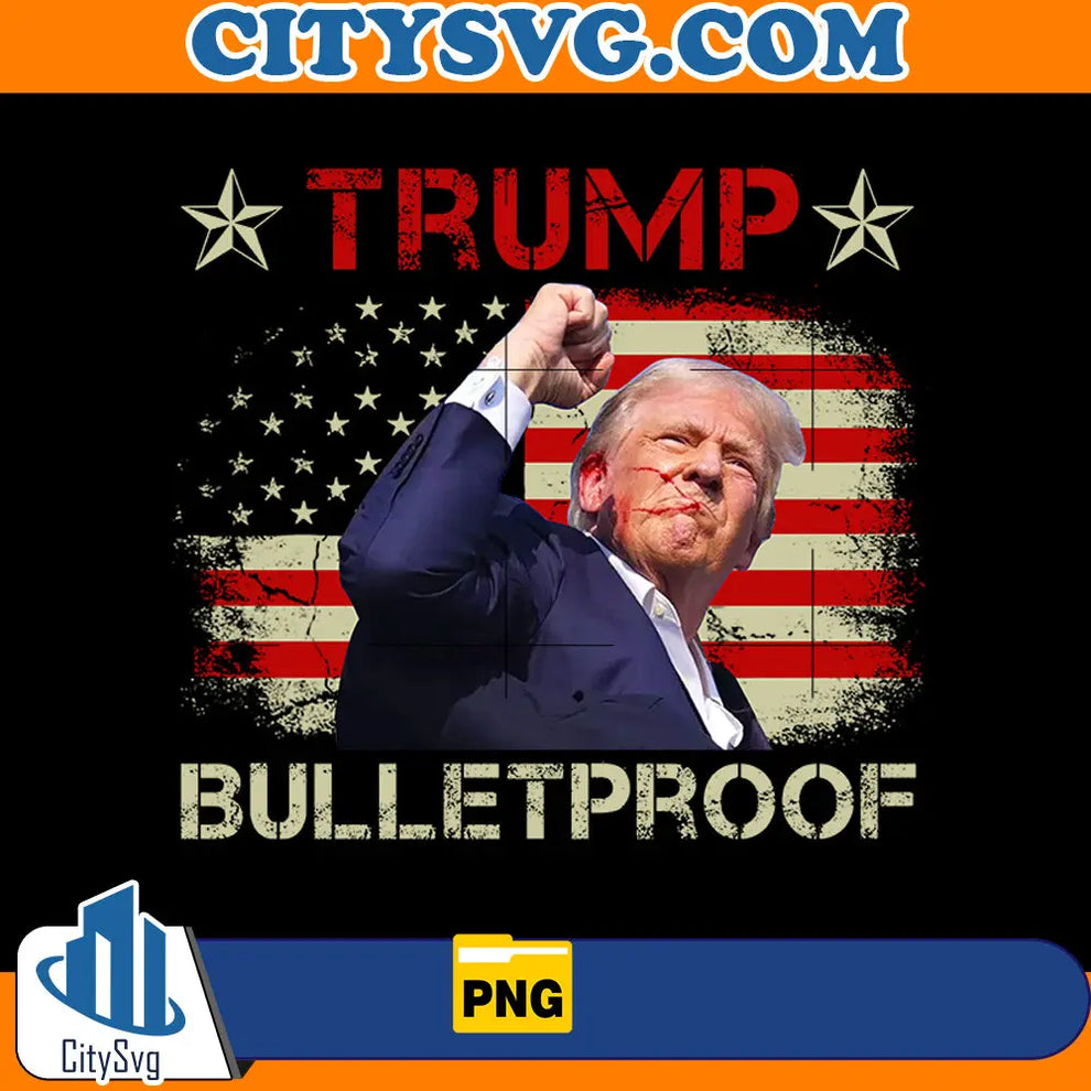 Trump Bulletproof Png – CITYSVG